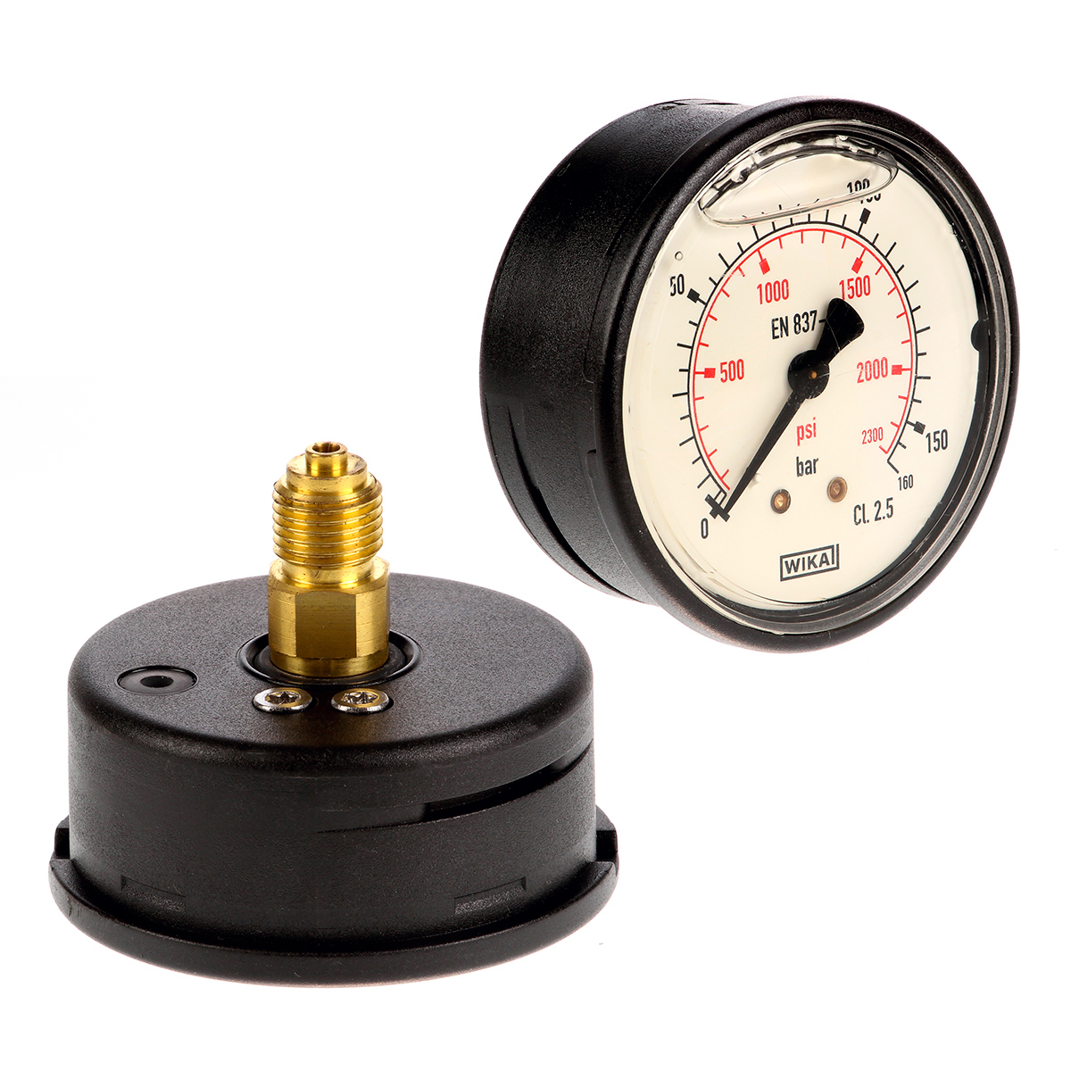 Manometr glicerynowy 160bar 1/4” podłączenie tylne – STARMEX